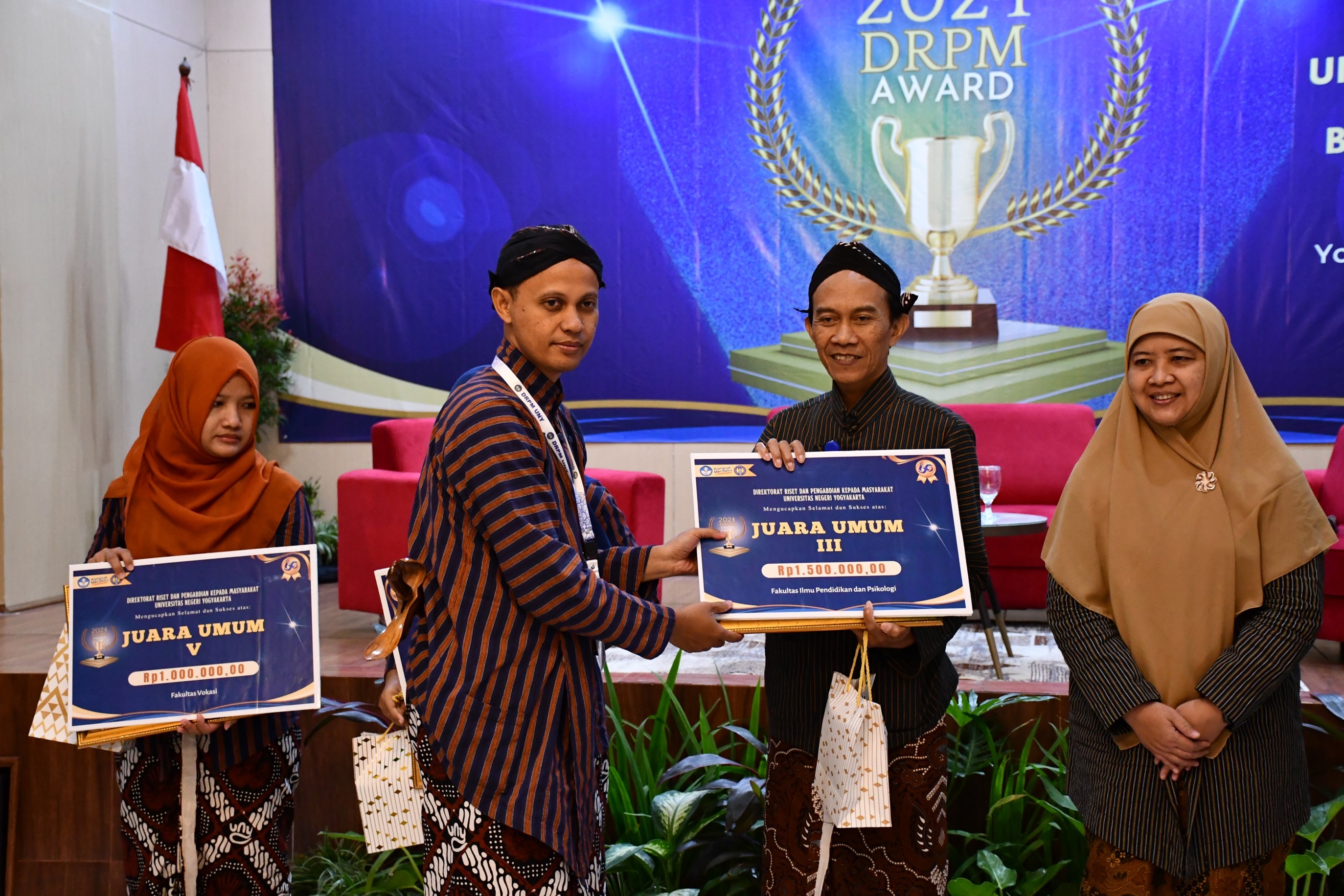 FIPP UNY WINS 3RD PLACE IN DRPM AWARD UNY 2024 | fip.uny.ac.id